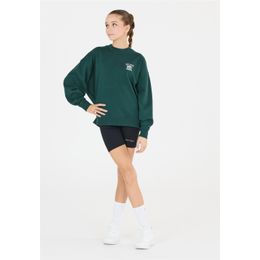 LES'ARCS Jungen Sweatshirt "Celinda", gr&uuml;n, Gr. 164, bedruckt, 65% Polyester, 35% Baumwolle, Sweatshirts, mit l&auml;ssigem Print und Top-Komfort