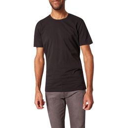 Pierre Cardin Herren T-Shirt "T-Shirt RH DP", schwarz, Gr. S, Jersey, Obermaterial: 95% Baumwolle, 5% Elasthan, Shirts