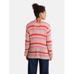 LIEBLINGSST&Uuml;CK LIEBLINGSST&Uuml;CK Damen Cardigan "KatalinaL"apple gr&uuml;n, Gr. 44, gemustert, gestreift, mehrfarbig, Strick, Obermaterial: 85% Polyacryl, 15% Wolle,