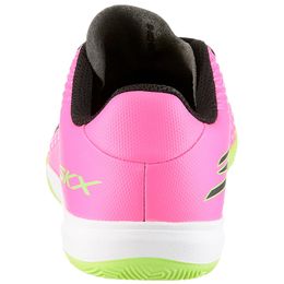 Skechers M&auml;dchen Fu&szlig;ballschuh "JR YOUTH IC, Skechers Skx_2 Jr Youth Ic", Gr. 36pkbk pink, Lederimitat, Schuhe, Indoor Court Schuh mit leichter