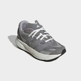 M&auml;dchen Sneaker "LIGHTBLAZE KIDS", adidas Sportswear, Gr. 37, silber, Leder, Textil, Schuhe, f&uuml;r Kinder & Jugendliche