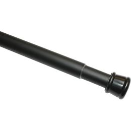 Scheibenstange Gardinia, L:100cm, schwarz, Aluminium, Gardinenstangen, "Spannstange &Oslash; 23/26 mm", vielseitig einsetzbar
