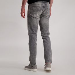 Cars Jeans Herren Regular-fit-Jeans "Jeans Douglas", grau, Gr. 30, Abriebeffekte, Denim/Jeans, Obermaterial: 99% Baumwolle, 1% Elasthan, Jeans