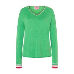 LIEBLINGSST&Uuml;CK LIEBLINGSST&Uuml;CK Damen Strickpullover "MaraL"549, apple gr&uuml;n, Gr. 40, 38% Viskose, 47% Wolle, 10% Polyamid, 5% Kaschmir, Pullover, mit Kaschmir, Wolle