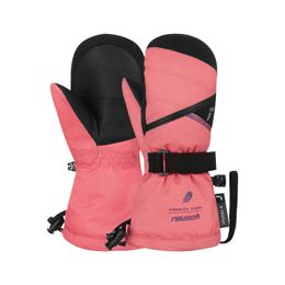 Reusch Kinder F&auml;ustlinge "Kaden Down R-TEX XT Mitten", rosa, Gr. 2, mehrfarbig, 80% Polyester, 10% Polyurethan, Handschuhe, mit wasserdichter