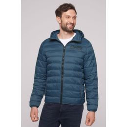 CAMP DAVID Herren Outdoorjacke, blau, Gr. L, bedruckt, bestickt, Steppware, Material: 100% Polyamid, Futter: 100% Polyester, F&uuml;llung: 100% Polyester,