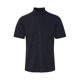 Casual Friday Herren Kurzarmhemd "Kurzarmhemd CFFolke", blau, Gr. L, Obermaterial: 95% Baumwolle CO. 5% Elasthan EL., Hemden