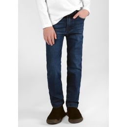 STACCATO Jungen Regular-fit-Jeans "STCSAM", blau, Basic, Gr. 98, leichte Abriebeffekte, unifarben, Oberstoff: 80% Baumwolle, 19% Polyester, 1%