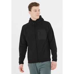 Endurance Herren Sweatjacke "Deerto", schwarz, Gr. XXL, unifarben, 100% Polyester, Sweatjacken, mit atmungsaktiver Funktion