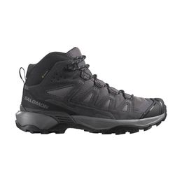 Salomon X Ultra 360 Leather Mid GTX Schuhe Damen grau 41.3