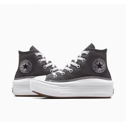 Converse Damen Sneaker "CHUCK TAYLOR ALL STAR MOVE GLITTER", Gr. 29schwarz matter, schwarz, wei&szlig;, Textil, Schuhe