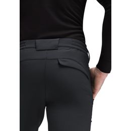 Maier Sports Herren Funktionshose "Herrmann", schwarz, Gr. 54, 91% Polyamid, 9% Elasthan, Hosen, warme Herren Outdoorhose, robuste Wanderhose,