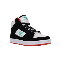 DC Shoes Kinder Sneaker "Manteca 4 Hi", Gr. 6,5, bunt, Obermaterial:Obermaterial: Leder (Kuh) / Futter: Textil / Au&szlig;ensohle: Gummi;, Schuhe