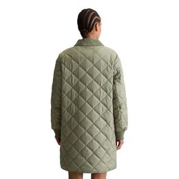 Marc O'Polo Damen Steppmanteldesert sage, Gr. M, MARC O'POLO DENIM, Web, Obermaterial: 100% Polyester, M&auml;ntel, relaxed fit, 2-Wege-Rei&szlig;verschluss, Cord-Kentkragen