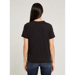 G-Star Raw G-STAR Damen T-Shirt "Embro G-Script Logo Top", schwarz, Gr. XXS, Obermaterial: 100% Baumwolle, Shirts