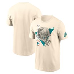Nike Jungen T-Shirt "Nike T-Shirt Miami Dolphins Nike Rewind Essential Tee"wei&szlig;, Gr. XXL, 100% Baumwolle, Shirts