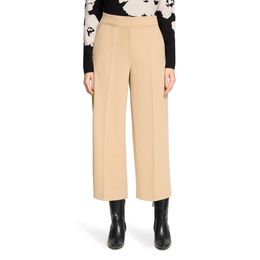 Betty Barclay Damen Culotte "Damen unifarben", beige, Gr. 46, Obermaterial: 96% Polyester, 4% Elasthan, Hosen