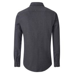 Casamoda Herren Langarmhemd "Casamoda Freizeithemd Langarm uni"dunkelgrau, Gr. L, unifarben, 100% Baumwolle, Hemden