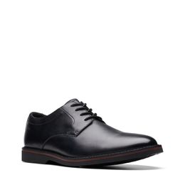 Clarks Herren Schn&uuml;rschuh "Atticus LTLace", Gr. 42,5, schwarz, Leder, Schuhe, Hybrid Sneaker, Business Schn&uuml;rschuh mit sportiver Laufsohle