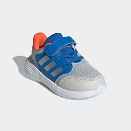M&auml;dchen Klettschuh "TENSAUR RUN 3.0 KIDS", adidas Sportswear, Gr. 21grau one, silber metallic, bright royal, Synthetik, Textil, Schuhe, f&uuml;r Kinder,