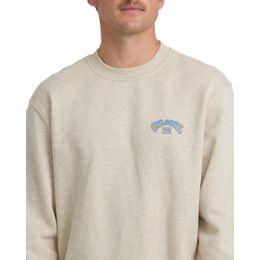Billabong Herren Sweatshirt "Short Sands"bone heather, Gr. S, Obermaterial: 60% Baumwolle, 40% Polyester., Sweatshirts