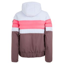 Ziener Damen Skijacke "TINDIA-Z jacket lady", braun, Gr. 40, Obermaterial: 100% Polyester. Obermaterial 2: 100% Polyamid. Futter: 100% Polyester.