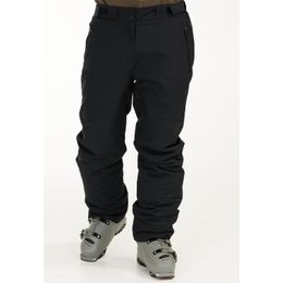 SOS Herren Skihose "Valley", schwarz, Gr. XXL, unifarben, 100% Polyester, Hosen, mit bequemem Dehnbund