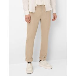 Brax Herren 5-Pocket-Hose "Style CHUCK", beige, Gr. 34, Web, 67% Polyester, 29% Viskose, 4% Elasthan, Hosen