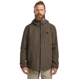Jack Wolfskin Herren Funktionsjacke "TERRAVIEW 2L JKT M", braun, Gr. M, Obermaterial: 100% Polyester; Futter: 100% Polyester, Jacken