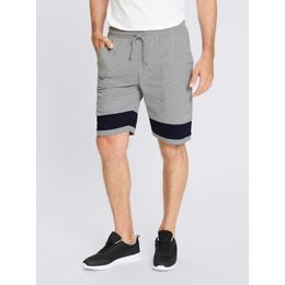 Catamaran Herren Trainingsshorts, grau, Gr. 52, unifarben, 65% Baumwolle, 35% Polyester, Hosen