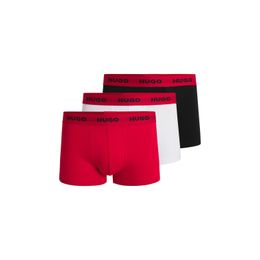 HUGO UNDERWEAR Damen Trunk "TRUNK TRIPLET PACK", Gr. XXL, bunt, Jersey, Obermaterial: 95% Baumwolle, 5% Elasthan, Unterhosen