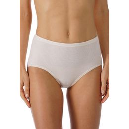 Mey Damen Taillenslip "2000", Gr. 42, beige, Feinripp, Obermaterial: 100% Baumwolle, Unterhosen, Ohne auftragende Seitenn&auml;hte