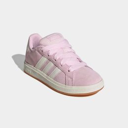 M&auml;dchen Sneaker "GRAND COURT 00S", adidas Sportswear, Gr. 38,5, pink, Leder, Synthetik, Schuhe, Design auf den Spuren des adidas Campus 00, f&uuml;r