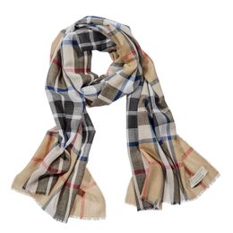 Lochcarron of Scotland Lochcarron Tartan-Schal Thompson Camel Modern, aus Wolle