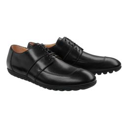 Franz Gustav Komfort-Business-Schuh, 41 - Schwarz, aus Leder