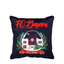 FC Bayern M&uuml;nchen Fc Bayern M&uuml;nchen Pillow 'Winter 40x40 cm' male Blue size OS
