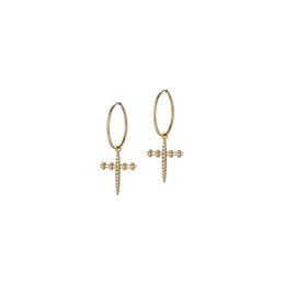 Classyandfabulous Jewelry Earrings 'ALIX' female Gold size One Size