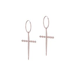 Classyandfabulous Jewelry Earrings 'ALIX' female Gold size One Size