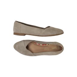 Toms Shoes TOMS Ballerina Damen Gr&ouml;&szlig;e 37.5 Second Hand grau