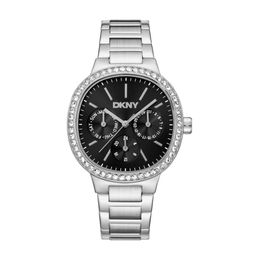 DKNY Uhr 'Evening' Damen Gr&ouml;&szlig;e One Size silber