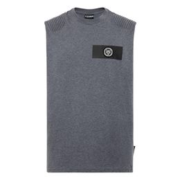 Plein Sport T-Shirt Herren Gr&ouml;&szlig;e 4XL grau / schwarz