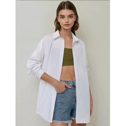 Hiccup Bluse Damen Gr&ouml;&szlig;e L wei&szlig;