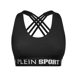 Plein Sport Sport-BH Damen Gr&ouml;&szlig;e S schwarz / wei&szlig;