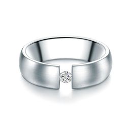 Trilani Ring Damen Gr&ouml;&szlig;e 54 silber