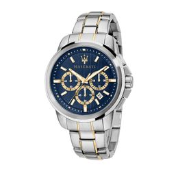 Maserati Uhr Herren Gr&ouml;&szlig;e One Size gold / grau / silber