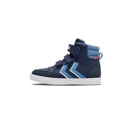 Hummel Sneaker 'Stadil Pro' Jungen Gr&ouml;&szlig;e 35 navy / hellblau / wei&szlig;