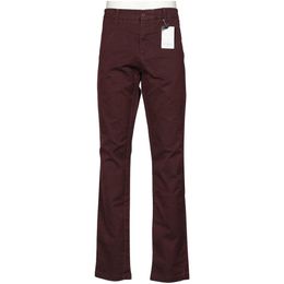 Carhartt Work In Progress Carhartt WIP Stoffhose Herren Gr&ouml;&szlig;e 34 Second Hand bordeaux