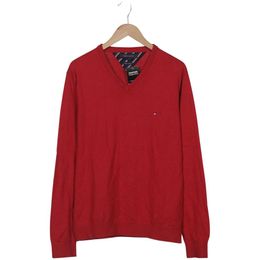 Tommy Hilfiger Pullover Herren Gr&ouml;&szlig;e L Second Hand rot