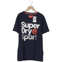 Superdry & Co T-Shirt Herren Gr&ouml;&szlig;e XXL Second Hand marine
