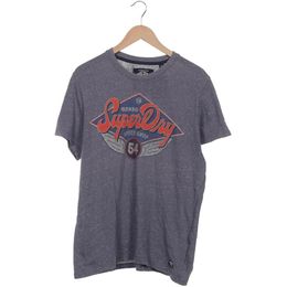 Superdry & Co T-Shirt Herren Gr&ouml;&szlig;e XXL Second Hand blau